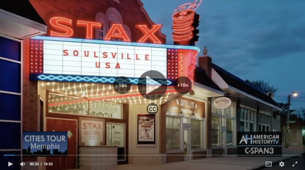 Stax Museum featured on C-SPAN Cities Tour - Stax Museum